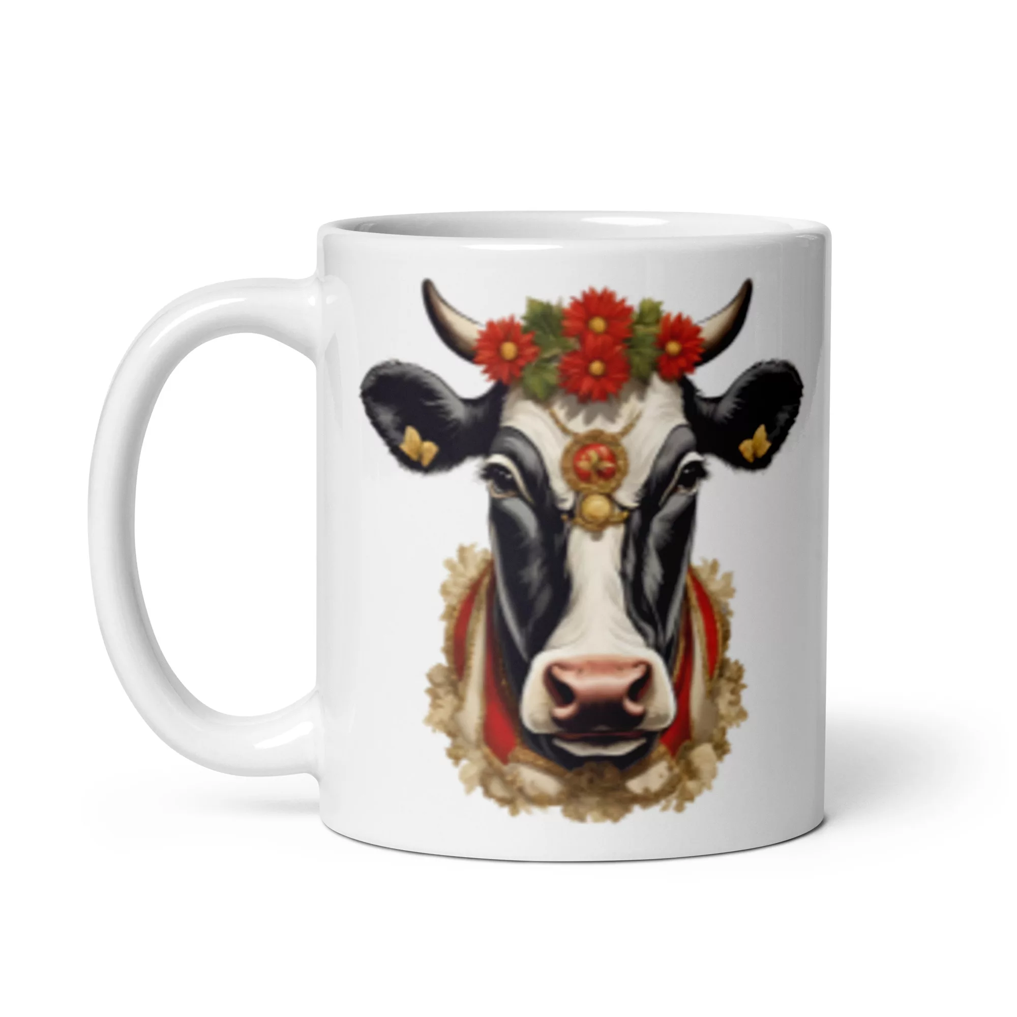Swiss cow coffee mug - Belle Bossonnens | Edible Switzerland